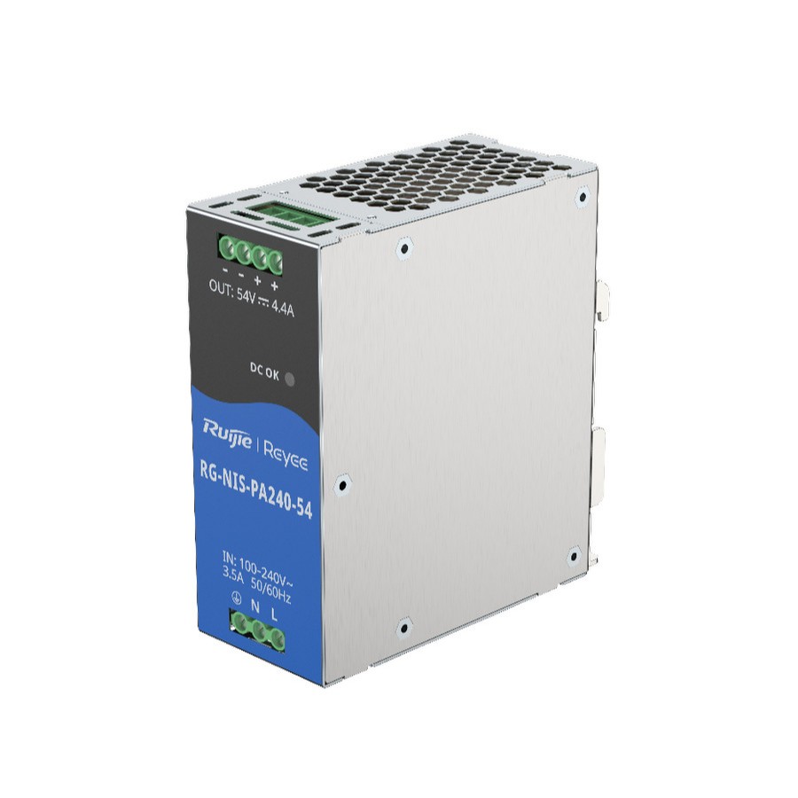 Jual Ruijie RG-NIS-PA240-54 AC/DC 240W DIN-Rail Power Supply for ...