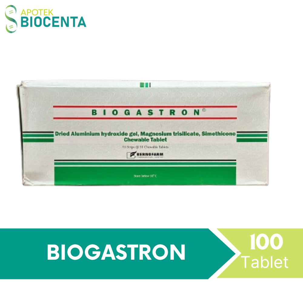 Jual Biogastron Perbox Isi 100 Tablet | Shopee Indonesia