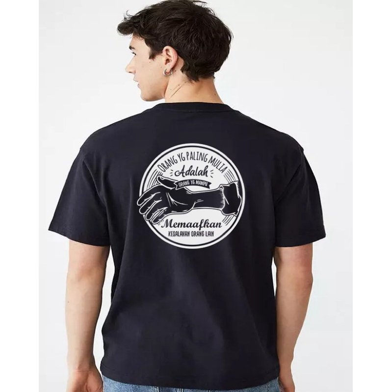 Jual ORZORA T-shirt unisex - Memaafkan (edisi Ramadhan) | Shopee Indonesia