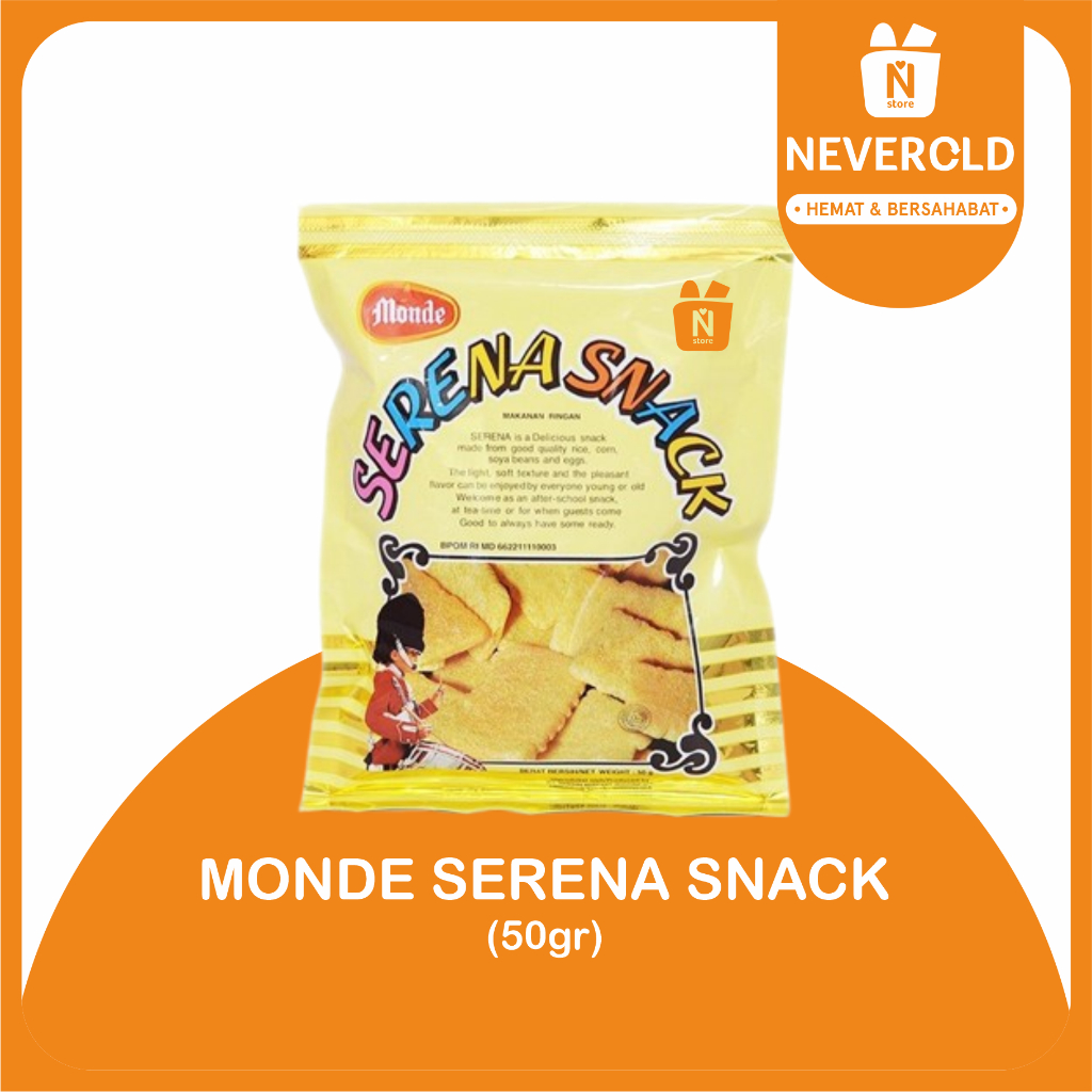Jual MONDE SERENA SNACK GOLD 50GR | Shopee Indonesia