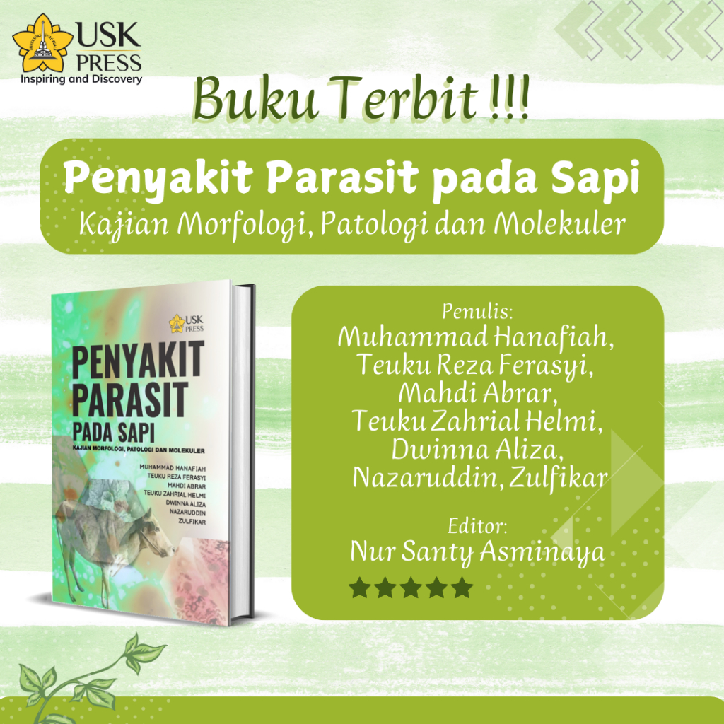 Jual Penyakit Parasit pada Sapi: Kajian Morfologi, Patologi, dan ...
