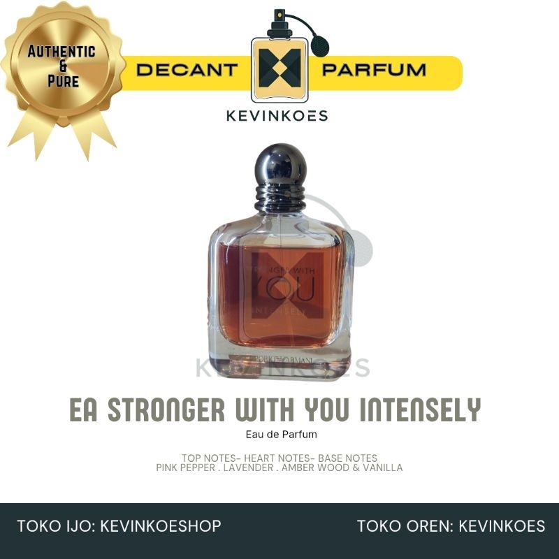 Jual EA SWY stronger with you intensely decant / travel size share in ...