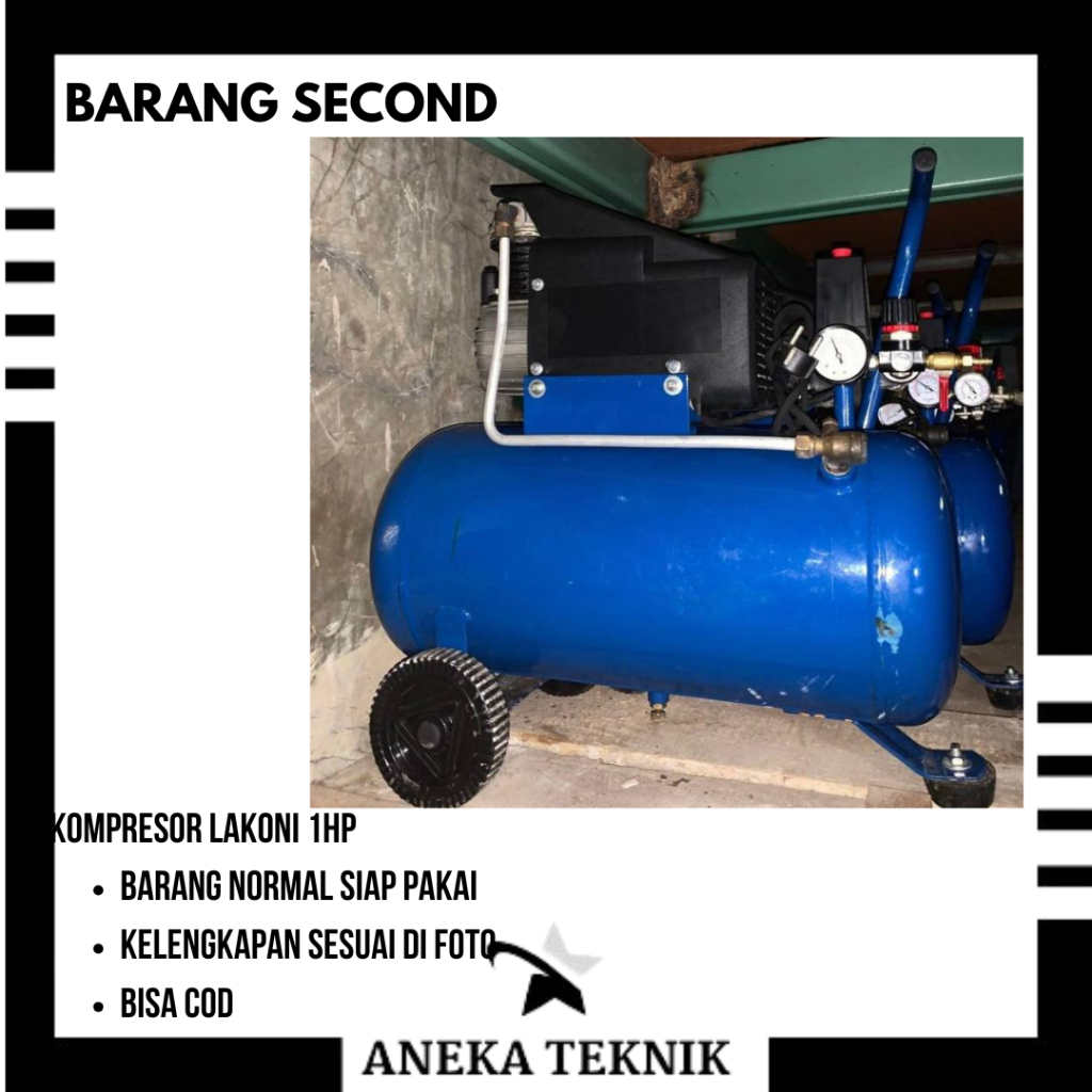 Jual KOMPRESOR LAKONI IMOLA 75 Kompresor Angin 3/4 HP Portable Air ...