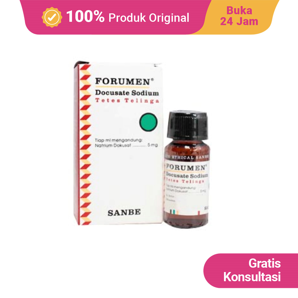 Jual Forumen 5 Mg/Ml Ear Drops 10 Ml | Shopee Indonesia