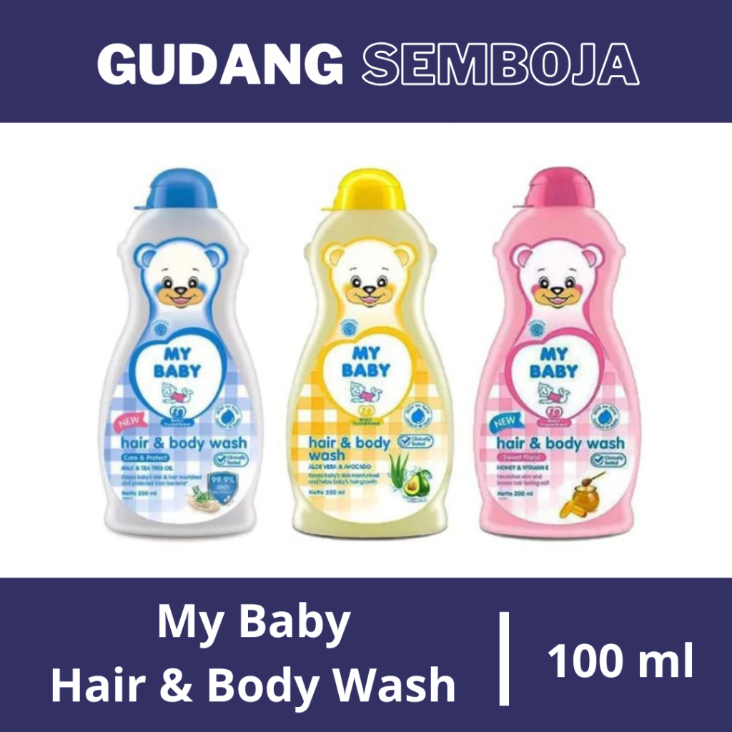 Jual My Baby Hair And Body Wash 100 ml / Sabun Shampoo Bayi Isi 100 ml ...