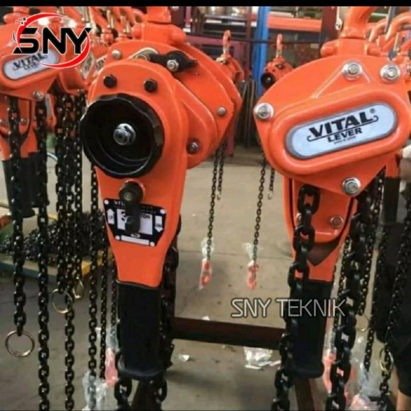 Jual Lever Hoist Chain Block VITAL 3 Ton x 1.5 Meter | Shopee Indonesia