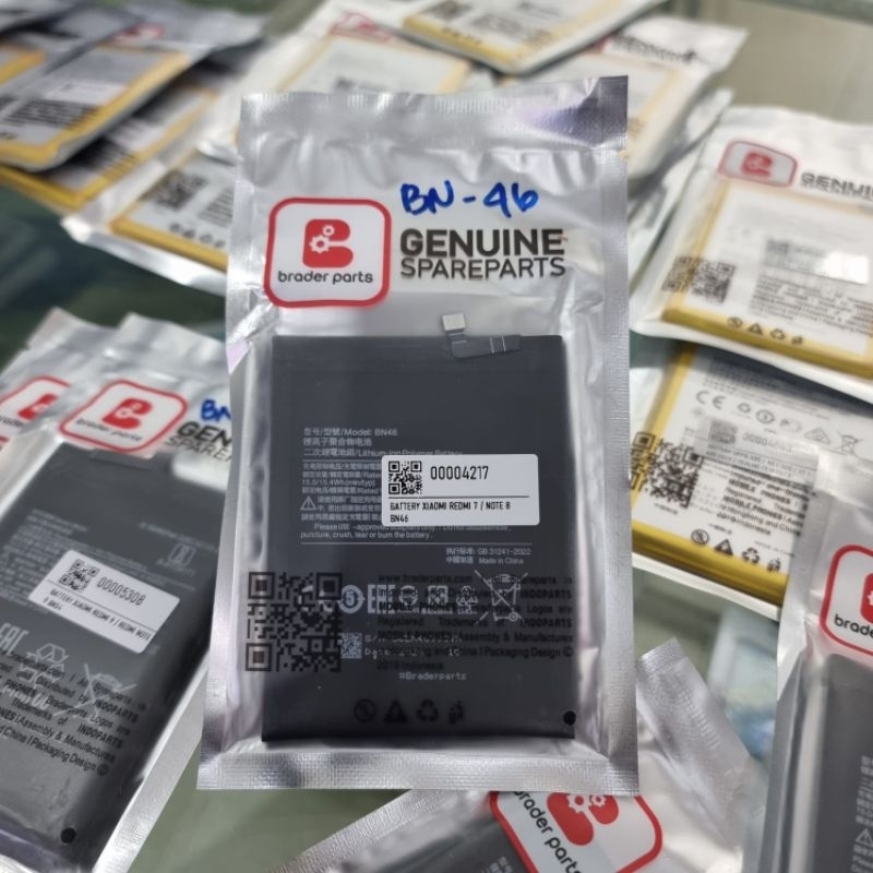 Jual Baterai Xiaomi Redmi 7 / Redmi Note 8 ( BN-46 ) | Shopee Indonesia
