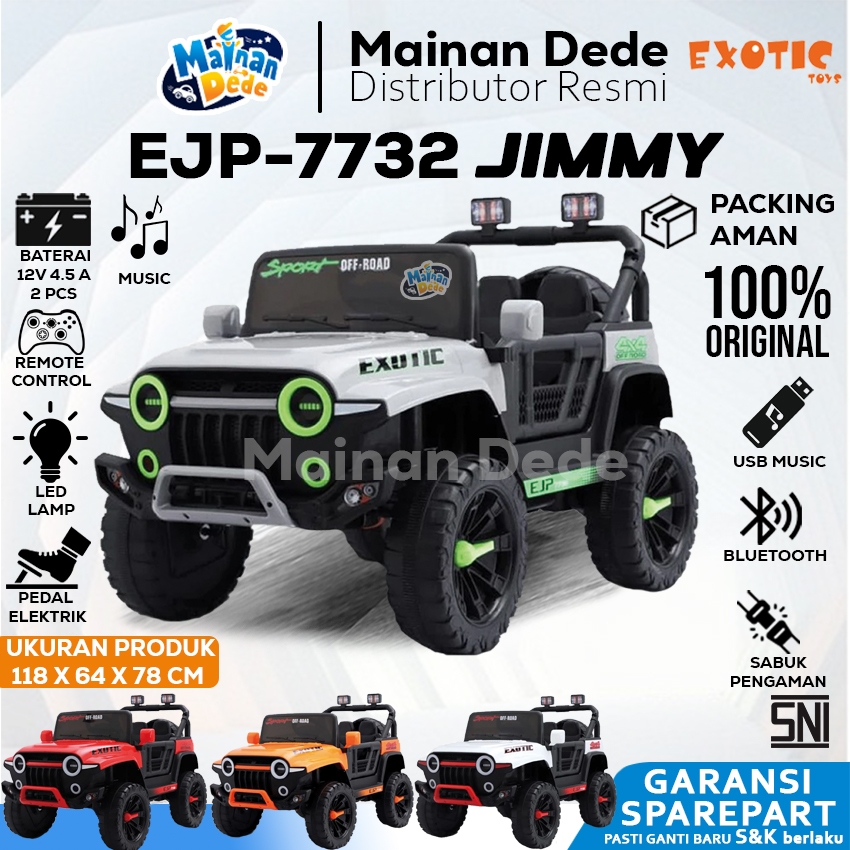 Jual Mainan Mobil Aki Anak Jeep Exotic EJP7732 EJP 7732 PMB 8299 M8299 ...
