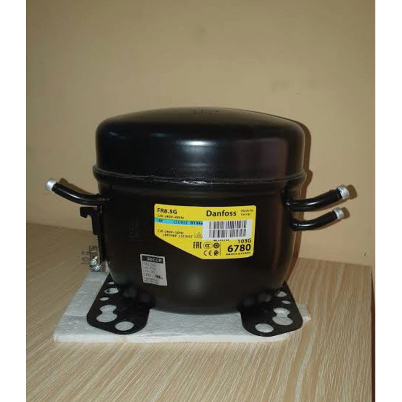 Jual KOMPRESOR SECOP FR8.5G | KOMPRESOR FREEZER/KULKAS 1/4PK R134 ...