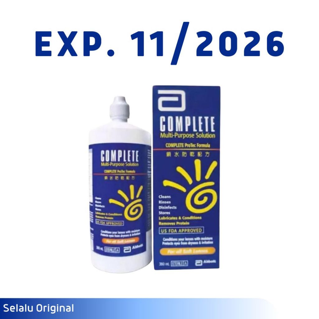 Jual SOLUTION COMPLETE MULTI PURPOSE 360ML | Shopee Indonesia