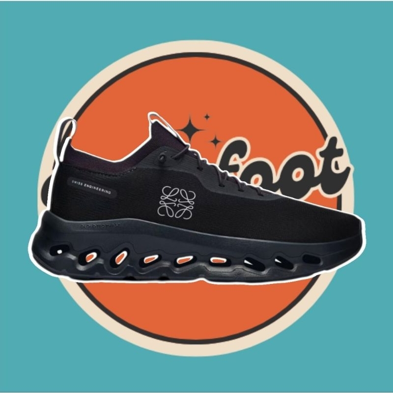 Jual Sepatu Lari LOEWE On Running Cloudtilt All Black | Shopee Indonesia