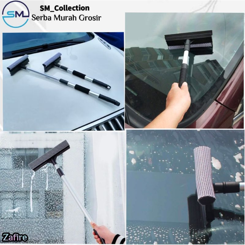 Jual pembersih kaca/pengering lap kaca/serok wiper/sapu kaca/gg panjang ...