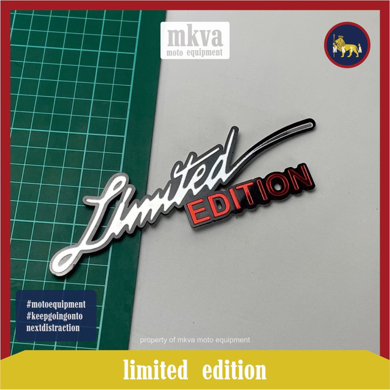 Jual NSA Emblem Motor Logo Limited Editon Sticker Motor Timbul 3D ...