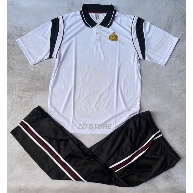 Jual Training Olahraga Mabes List Hitam Jatah/Trening Hitam | Shopee ...
