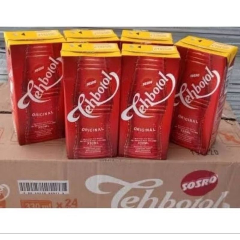 Jual TEH BOTOL SOSRO KOTAK 300ML (ISI 1 PCS) | Shopee Indonesia