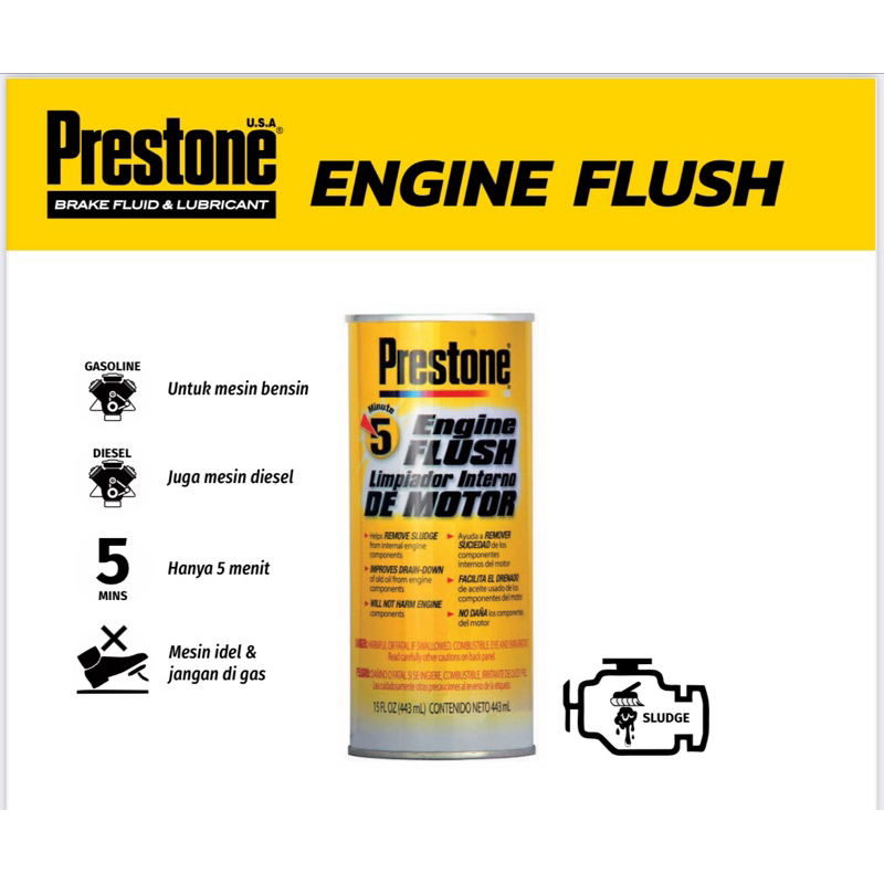 Jual Prestone Engine Flush 443ml | Shopee Indonesia