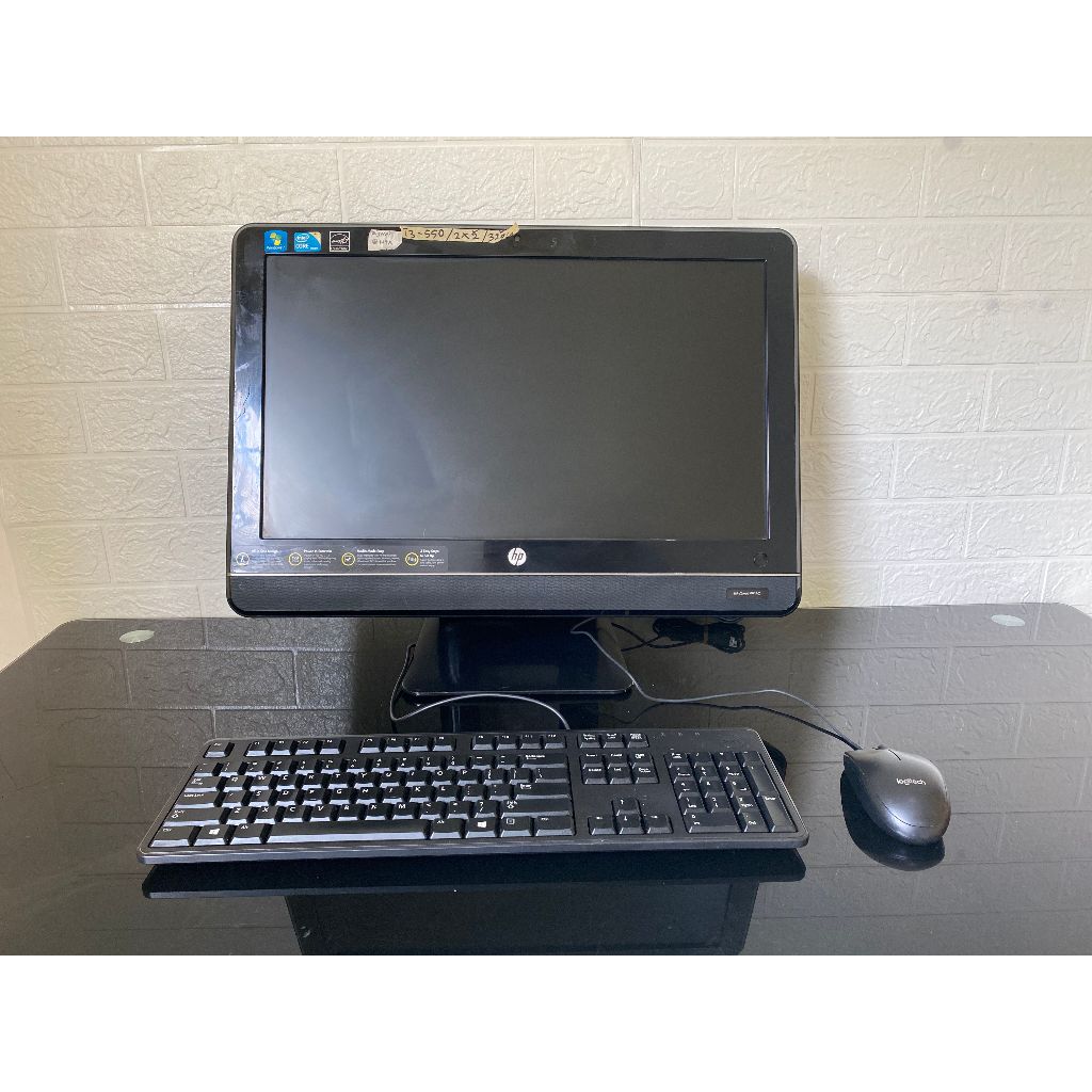 Jual ALL IN ONE HP OMNI 200 PC / CORE I3 550 RAM 4GB HARDDISK 320GB ...