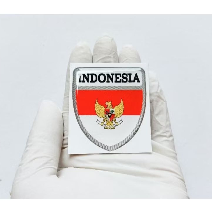 Jual Emblem Sticker Garuda Indonesia Stiker Motor Timbul | Shopee Indonesia