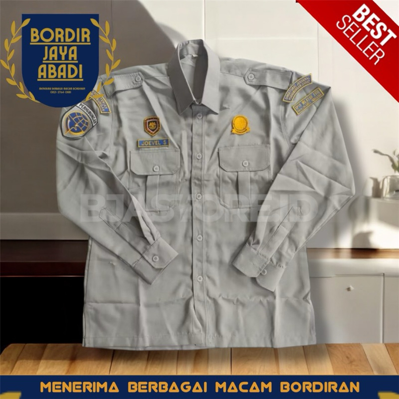 Jual Kemeja Dishub Seragam Dishub Free Nama Custom | Shopee Indonesia