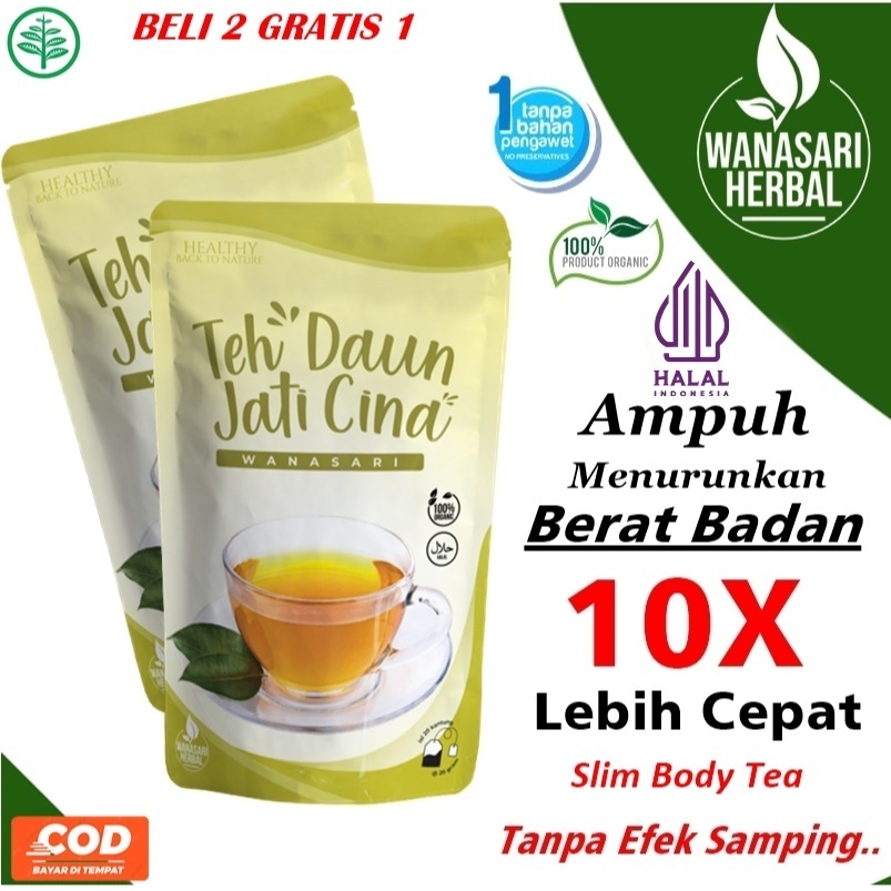 Jual TEH DIET TERAMPUH MELANCARKAN BAB TEH DIET DETOX PELANGSING ALAMI ...