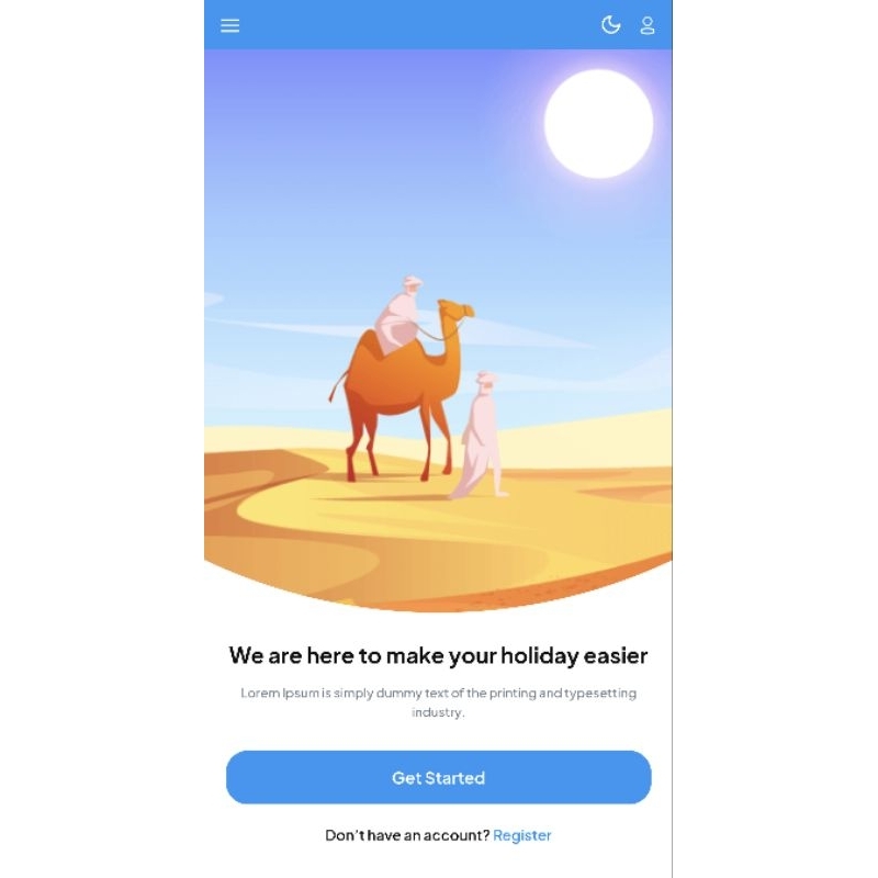 Jual Travgo - Travel Mobile App Template HTML | Shopee Indonesia