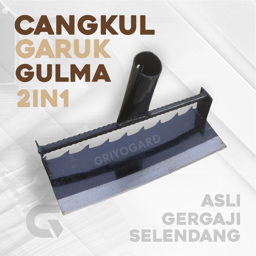 Jual cangkul garuk multi fungsi cangkul Gulma Cangkul Baja Asli gergaji ...
