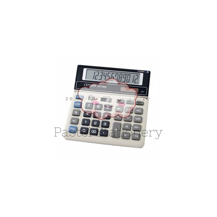 Jual Calculator Pasar 12 Digit SDC-868L - Kalkulator 868 | Shopee Indonesia