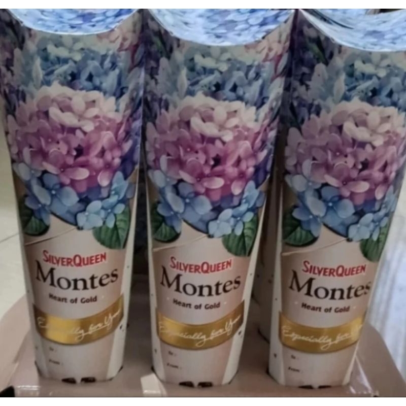 Jual silverqueen montes chocolate gift valentine 2x50gr | Shopee Indonesia