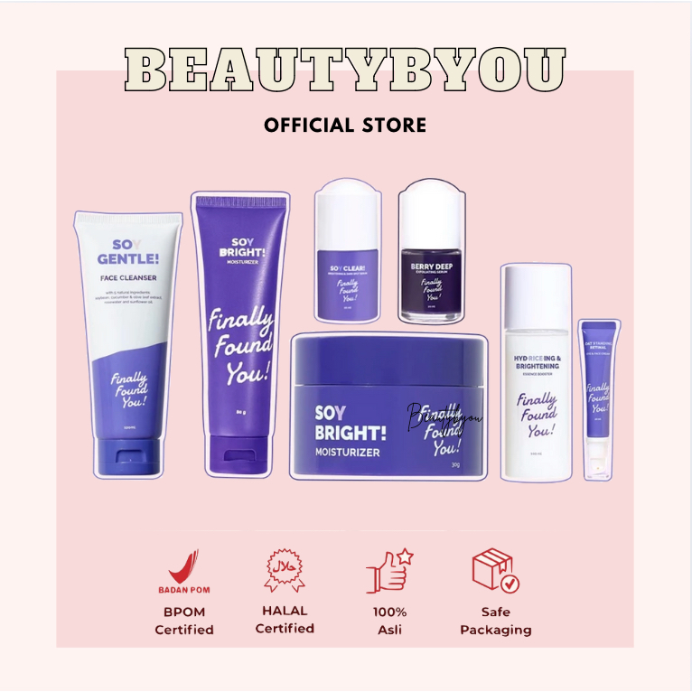 Jual Finally Found You! SOY BRIGHT! Gel Moisturizer 2in1 Primer Makeup ...