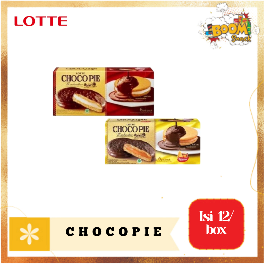 Jual Choco Pie Marshmallow isi 12pcs | Shopee Indonesia