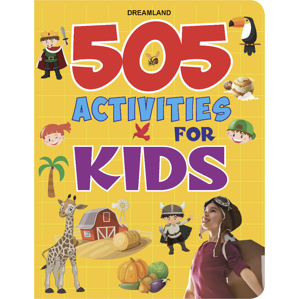 Jual [Dreamland] 505 Activities For Kids Preschool/Primary Full Colour 128 pages | Shopee Indonesia