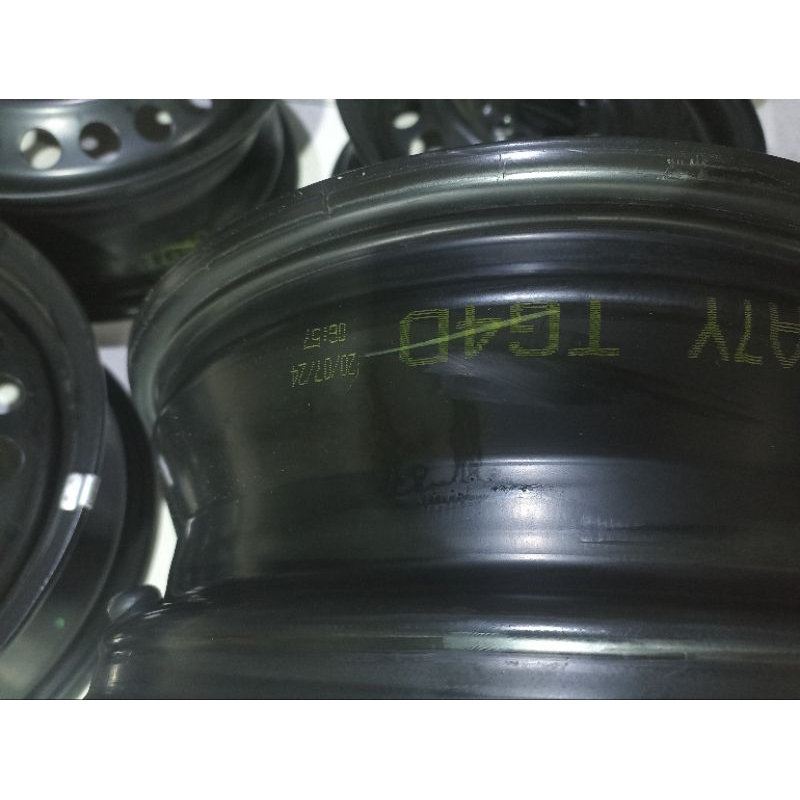 Jual velg kaleng bawaan brio ring 14 pcd 4x100 | Shopee Indonesia