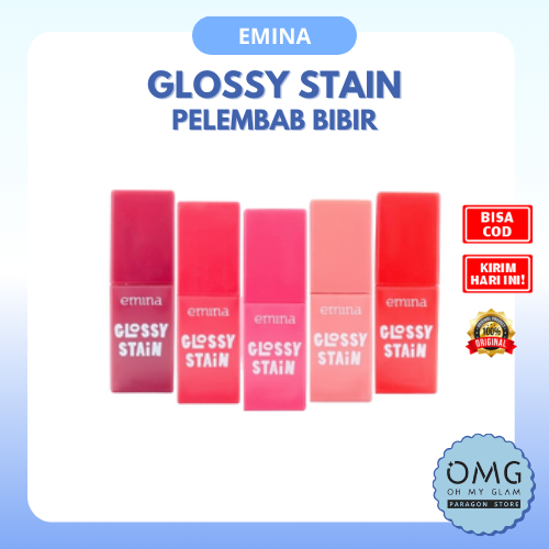 Jual Emina Glossy Stain [COD] Liptint Pelembab Bibir BPOM Original ...