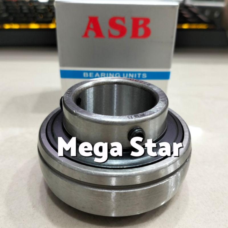 Jual BEARING INSERT UC 205-16 ( As 25.400mm ) ASB asli | Shopee Indonesia