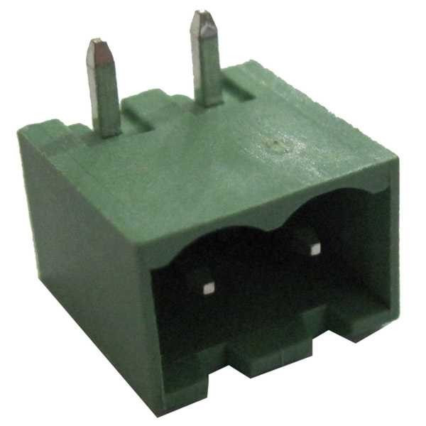 Jual Terminal Block Pluggable 2 Pin Male 5.08mm Hijau | Shopee Indonesia