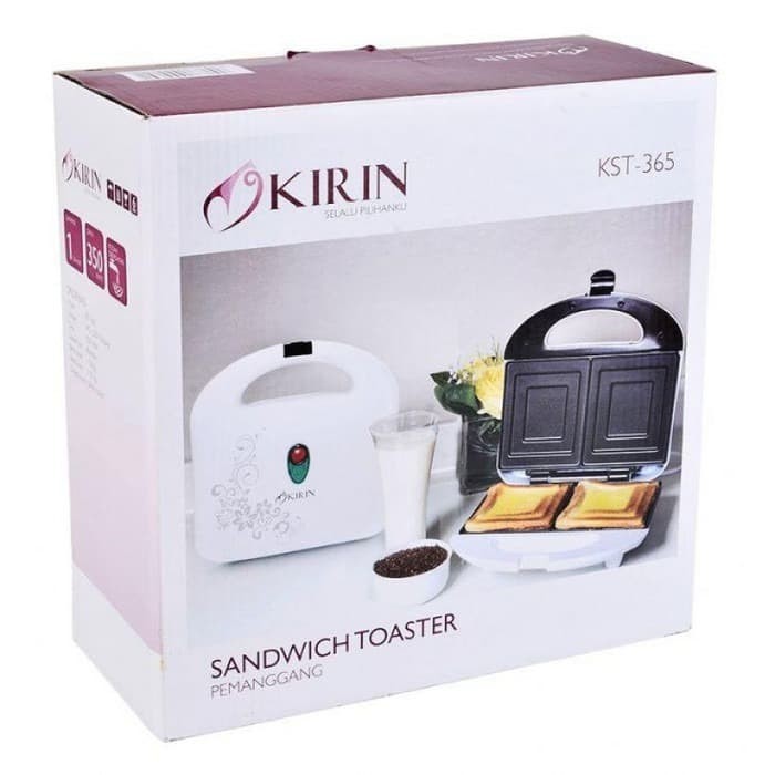 Jual KIRIN Sandwich Toaster KST - 365 - Pemanggang Roti | Shopee Indonesia