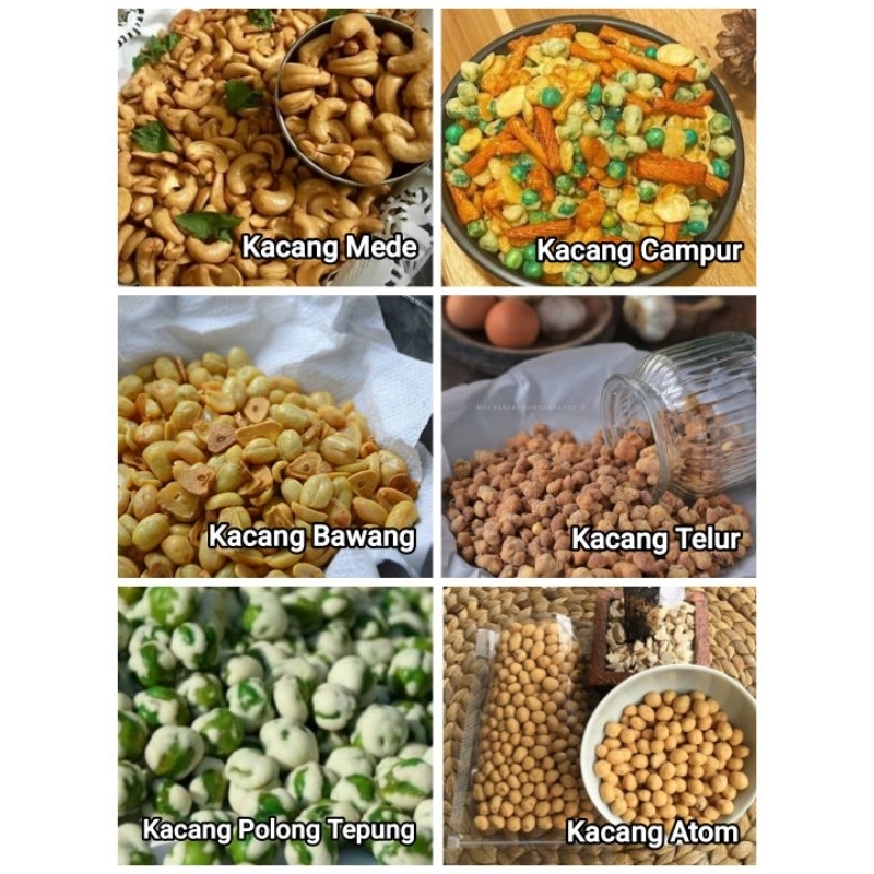 Jual Aneka Varian Snack Kacang - Berat 500 gram | Shopee Indonesia