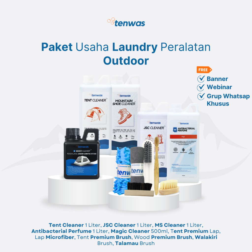 Jual Tenwas Paket Usaha Laundry Alat Camping | Kemitraan Tenwas ...
