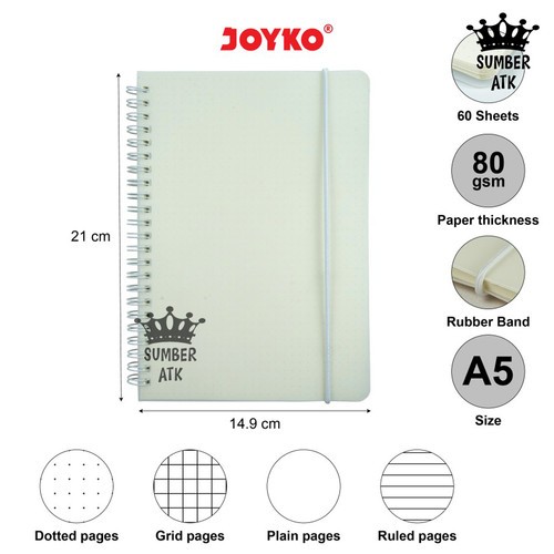 Jual Notebook Joyko NB-700 Grid (Note Book Kotak) | Shopee Indonesia
