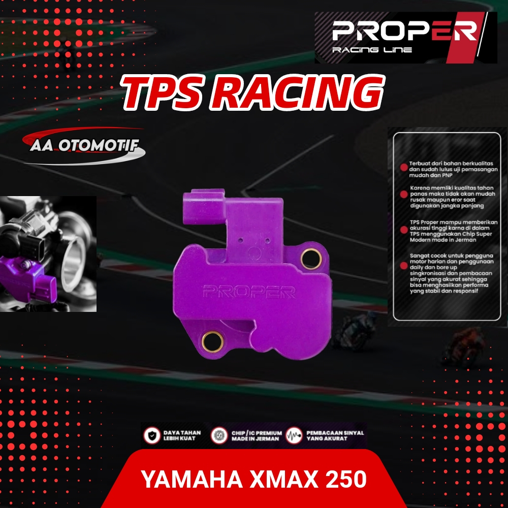 Jual SENSOR TPS PROPER RACING LINE THROTTLE POSITION SENSOR YAMAHA XMAX ...