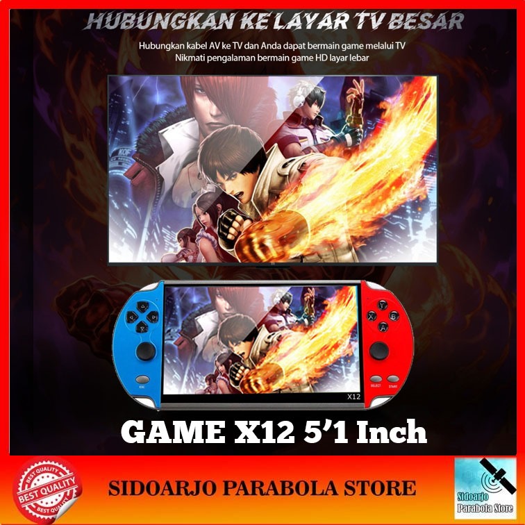 Jual Gameboy MP5 X12 P2P PSP Console Handhled Portable 5.1inch Retro ...