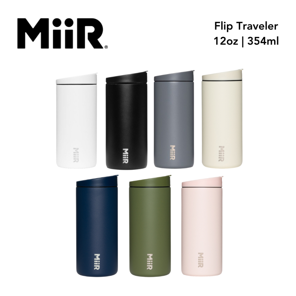 Jual MiiR Flip Traveler 354ml / 12oz | Tumbler Air Minum | Shopee Indonesia