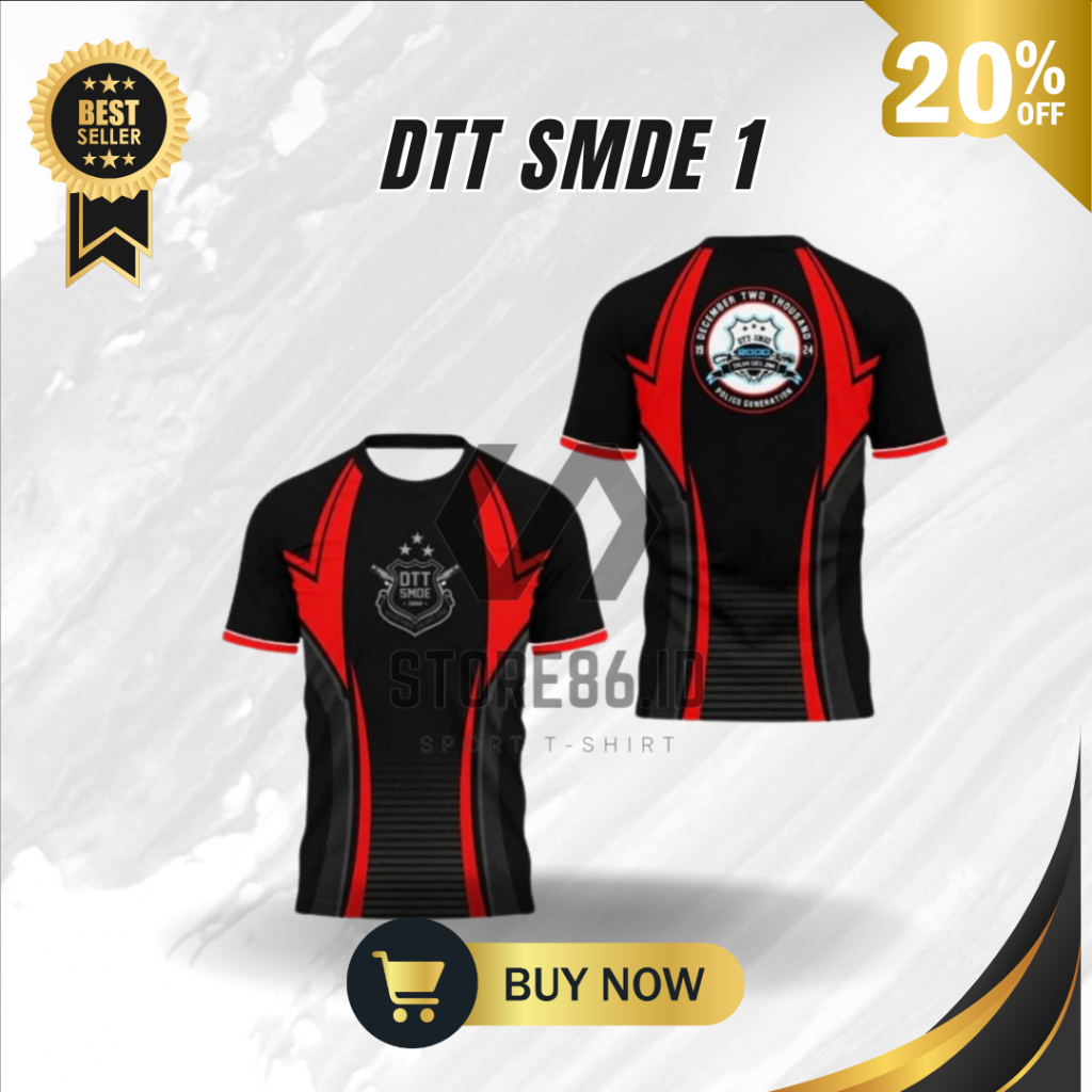 Jual JERSEY DTT SMDE 1 FULLPRINT SUBLIME / KAOS DTT SDME DRIFIT / JERSEY DTT SMDE / FULL ...