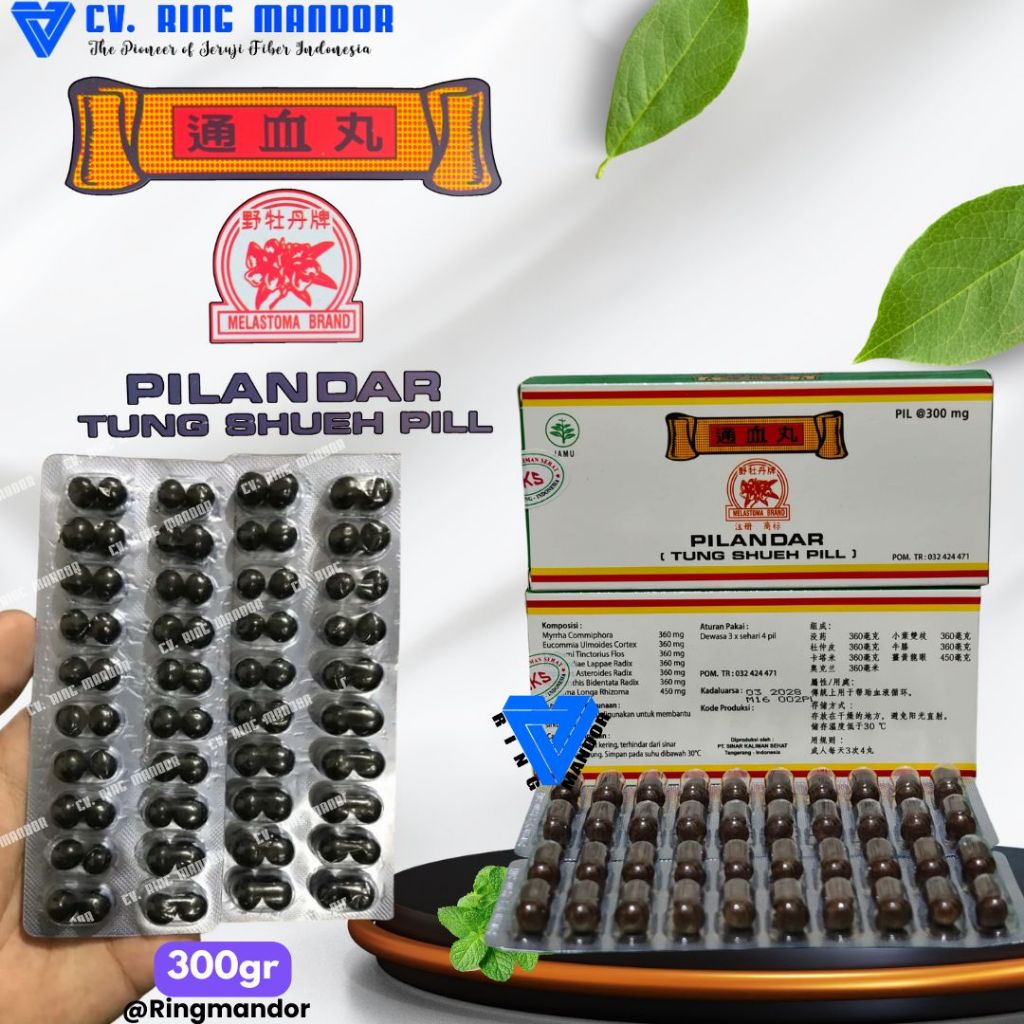Jual Pilandar Tung Shueh Pill Original pil kepala sapih Melancarkan ...