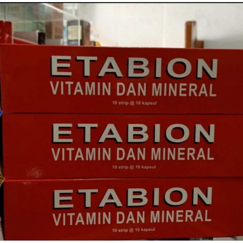 Jual ETABION STRIP ISI 10 KAPSUL | Shopee Indonesia