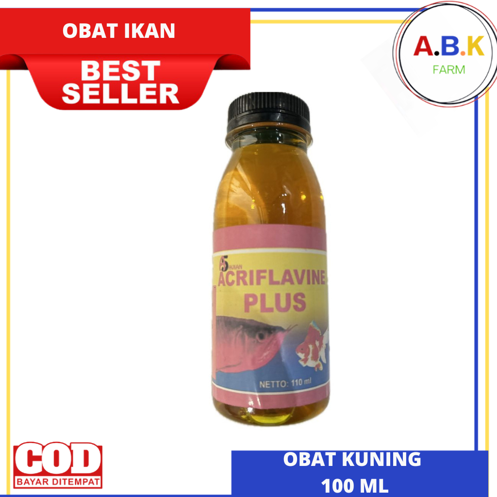 Jual Obat Ikan Hias Obat Kuning Biru Hijau Ikan Hias Acriflavine Plus ...