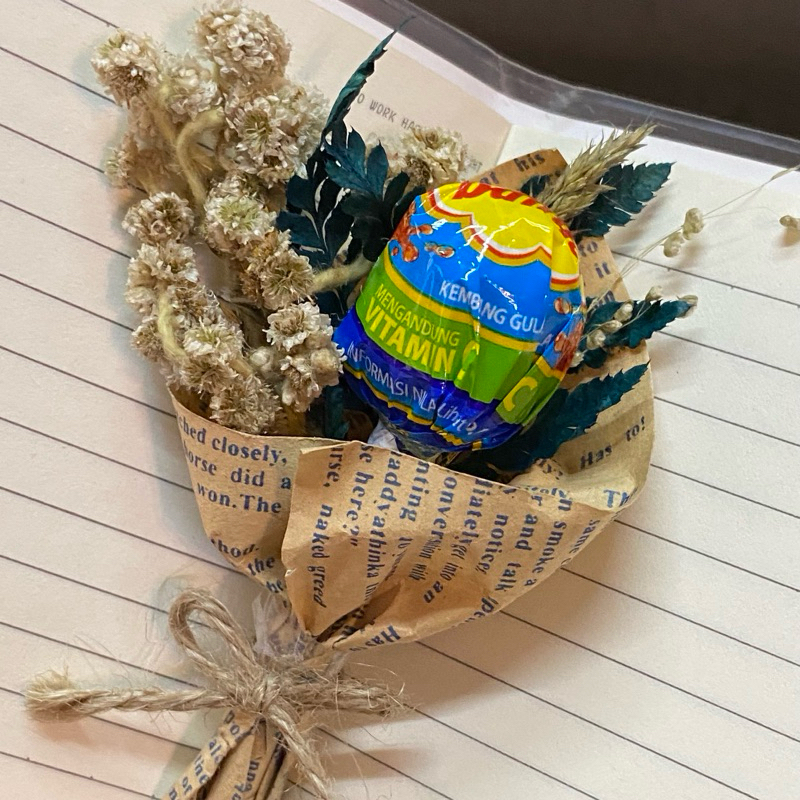 Jual [READY STOCK] MINI GIFT - Buket Permen Vintage / Souvenir ...