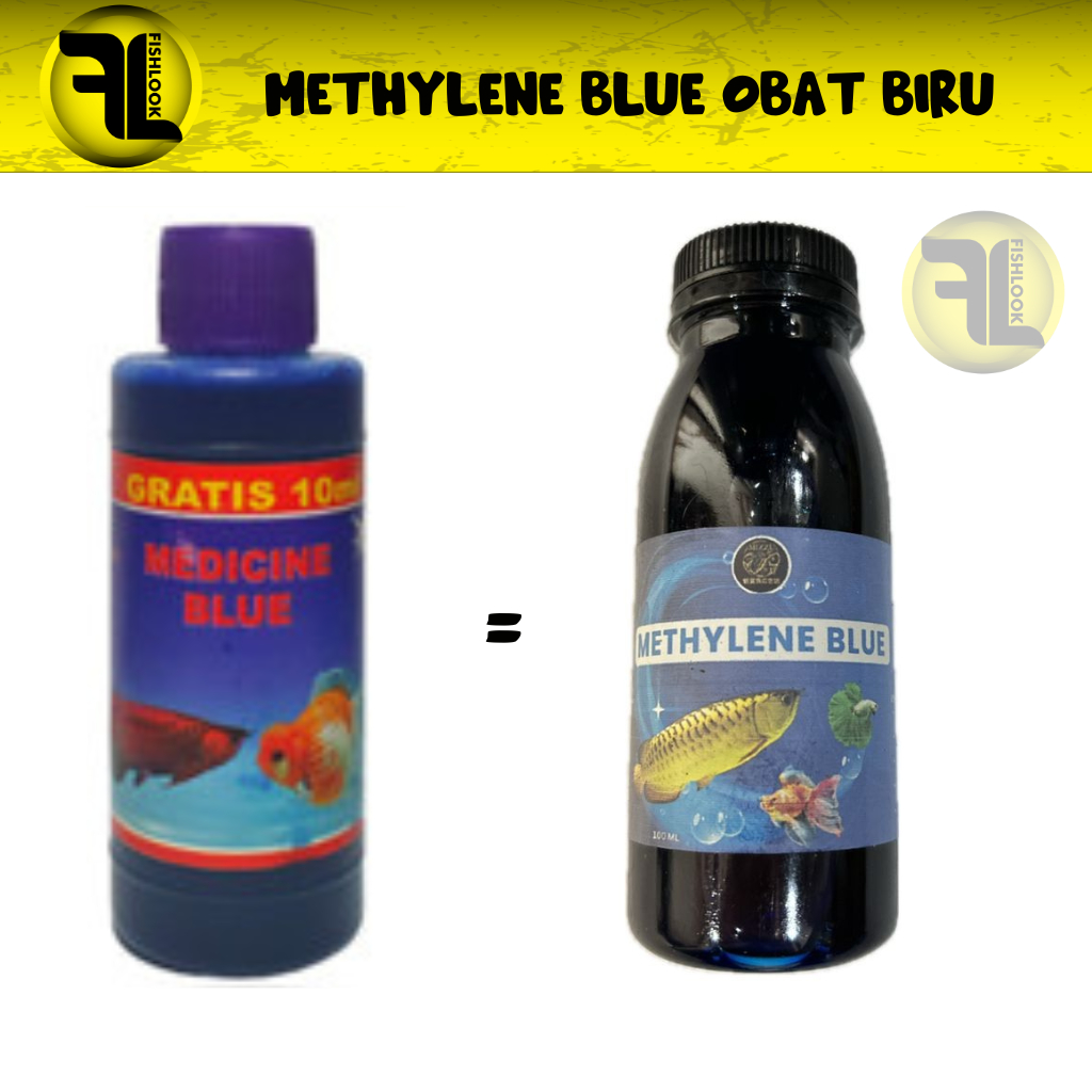 Jual Methylene blue obat biru penyakit ikan akuarium aquascape | Shopee Indonesia