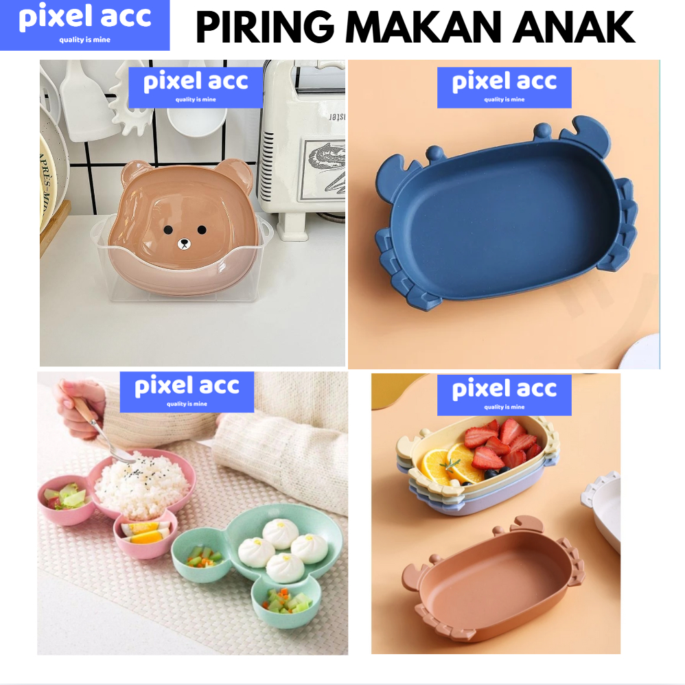 Jual Piring Makan Model Bear | Piring Lucu untuk Snack & Piring Pesta ...