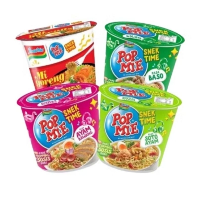 Jual PROMO !!! Paket Pop Mie Goreng, Soto, Baso, Ayam Bawang Mini ( Isi ...